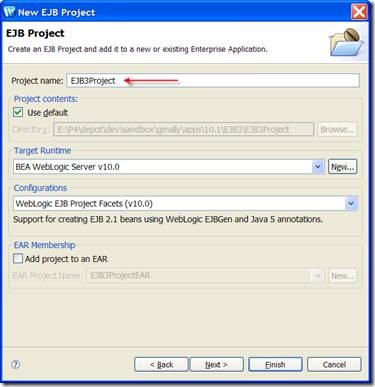 Maxence's technical corner: Using Workshop 10 for EJB 3.0 Development (from Greg Mally)